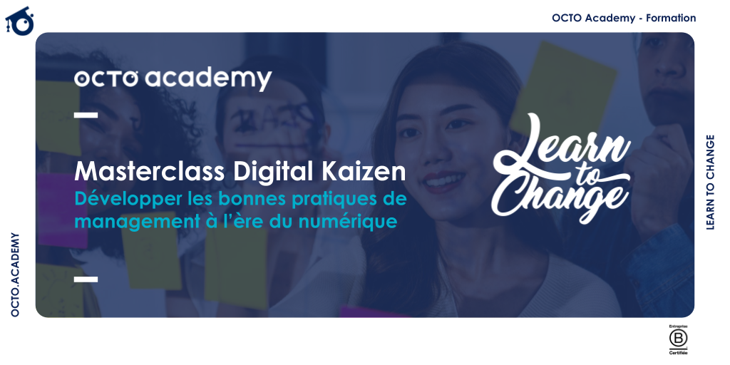 Formation « Masterclass Digital Kaizen » | OCTO Academy