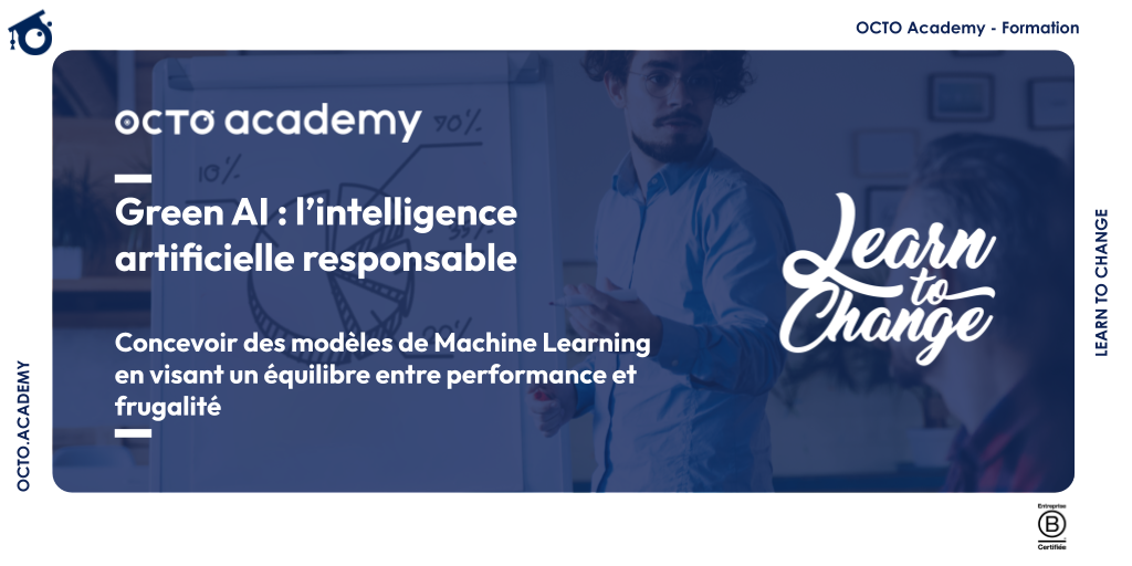 Formation « Green AI : l’intelligence artificielle responsable » | OCTO Academy