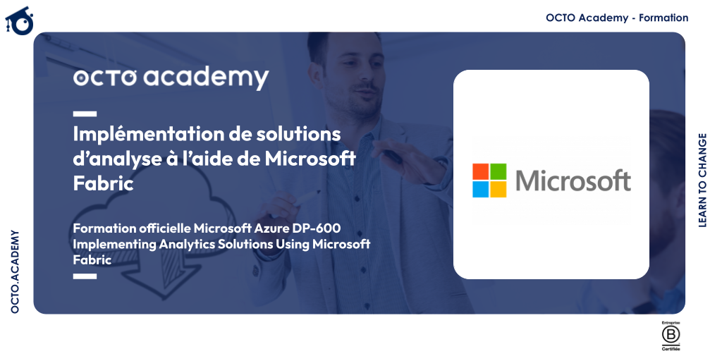 Formation certifiante « Implémentation de solutions d’analyse à l’aide de Microsoft Fabric ...